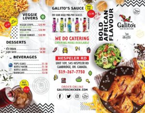 Galitos Menu With Updated Prices in South Africa 2024