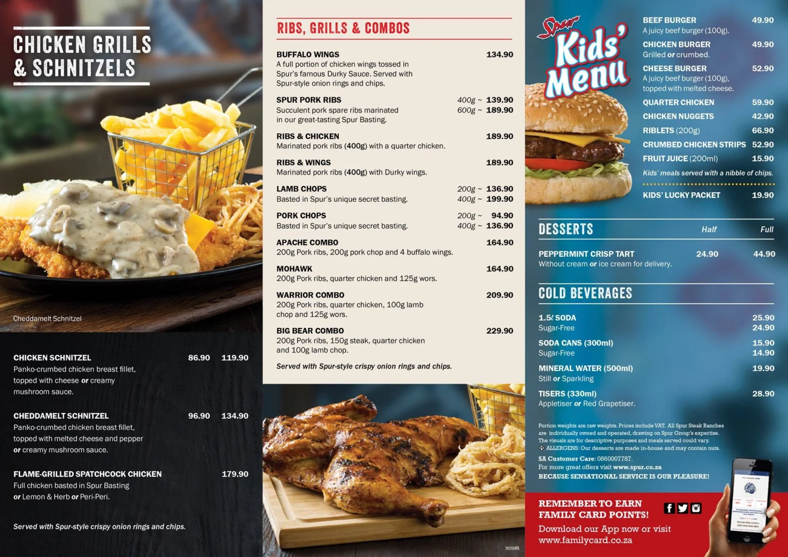 Spur Cocktail Menu With Latest Prices in South Africa 2024