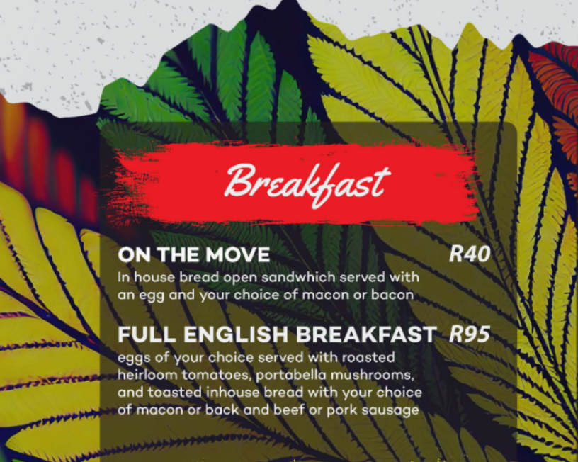 Infusion On Long Menu with latest Prices 2024