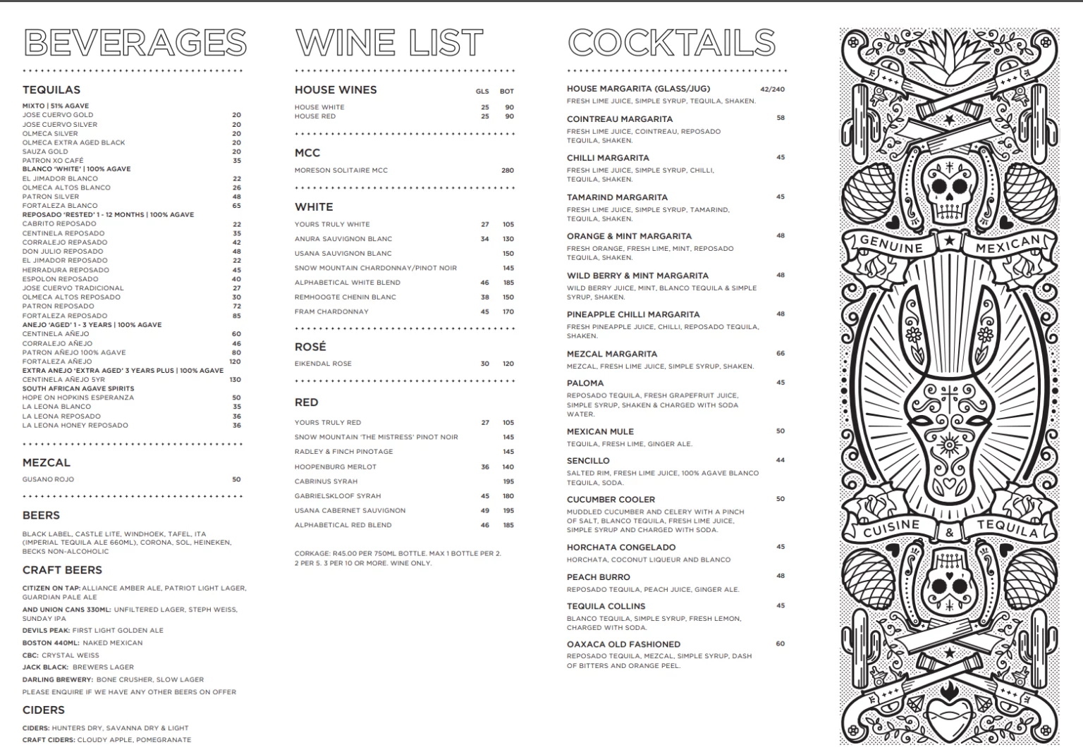 El Burro Menu And Latest Prices In 2024